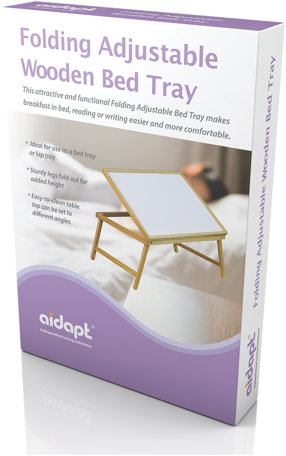 Adjustable Wood Bed Tray | Beds & Bedroom Aids