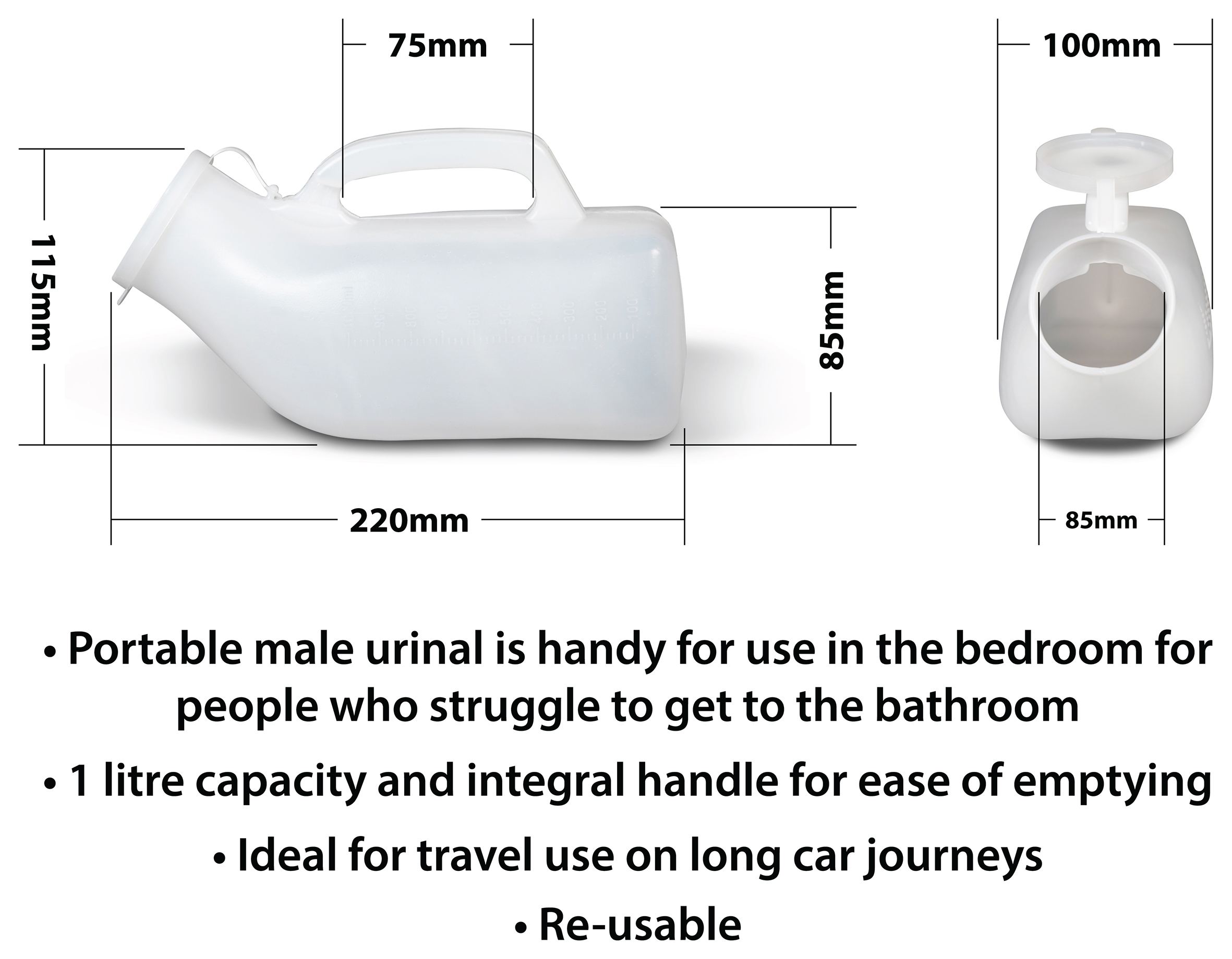 Male Urinal | Small Aids