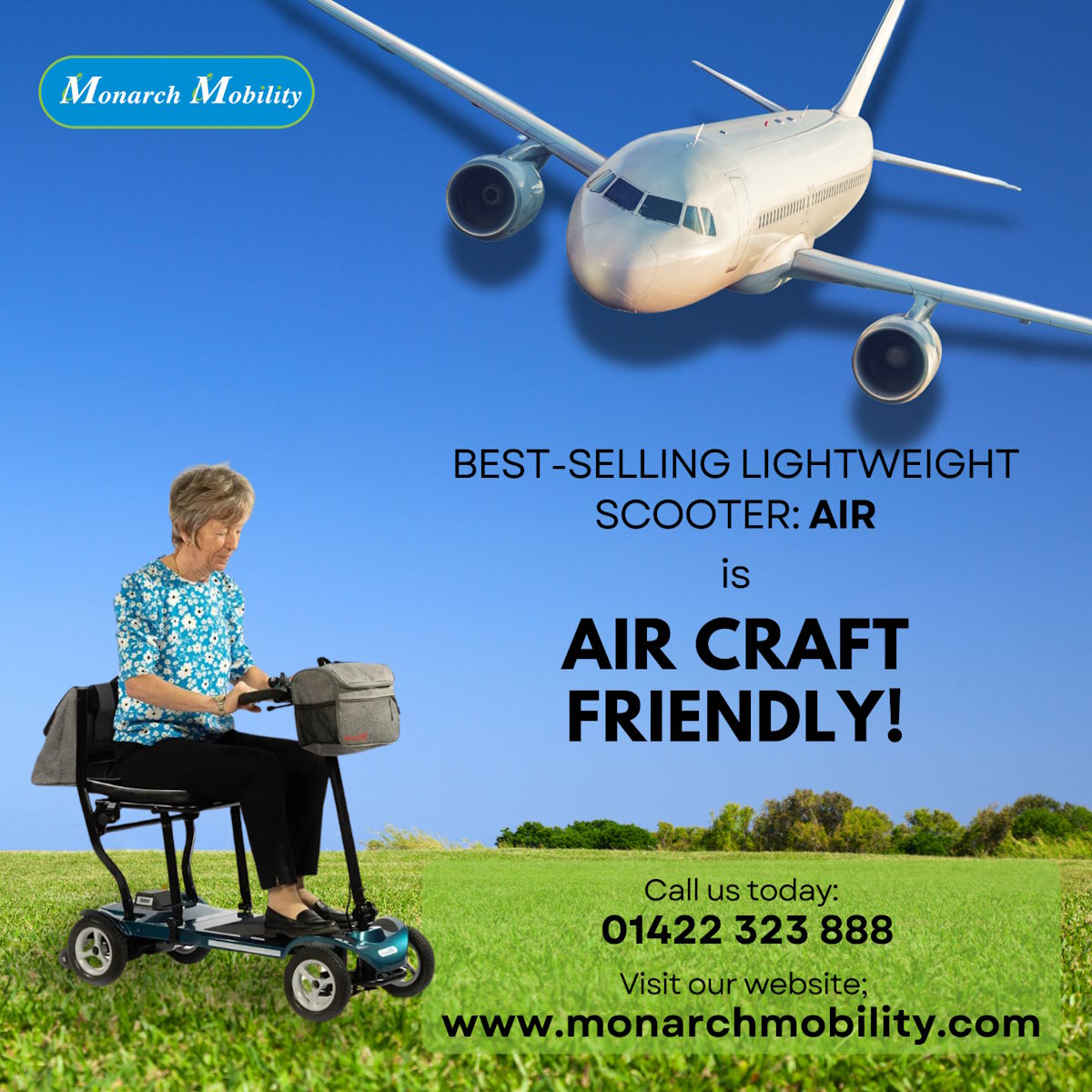 MONARCH AIR | Mobility Scooters, Boot Scooters