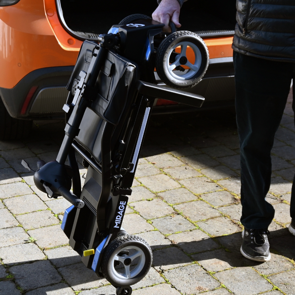 MIRAGE FOLDING SCOOTER | Mobility Scooters, Boot Scooters